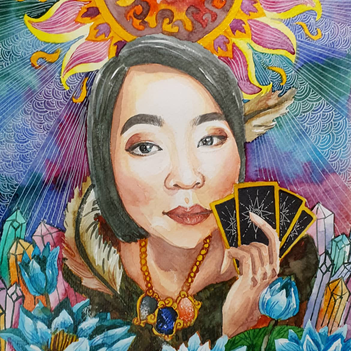 Tarocchi Fool’s Journey: Card 19 (The Sun) - El Tarocchi - Tarot ...